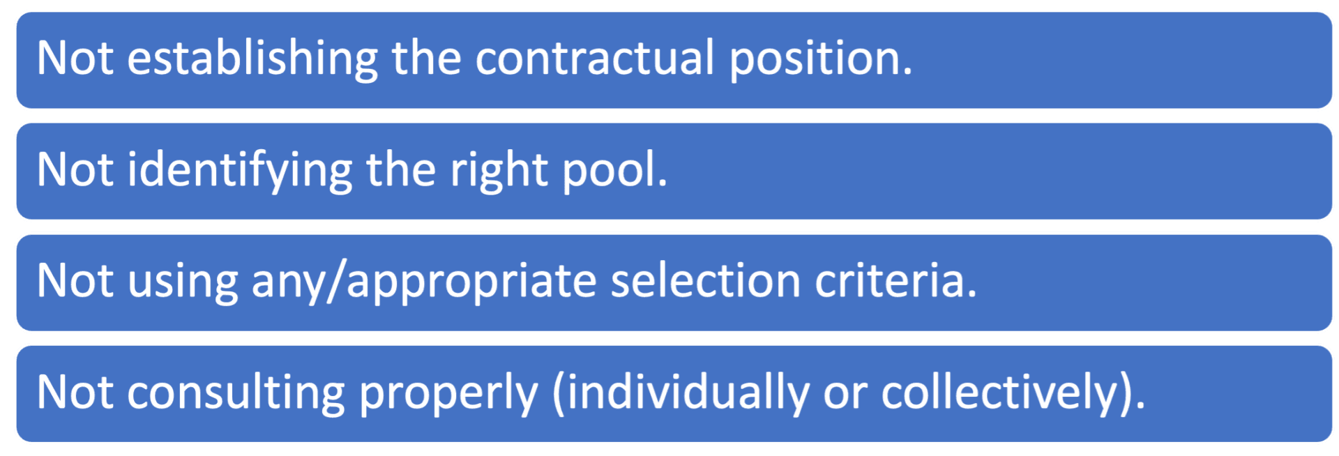 Redundancy - Getting it Right For Employers | ELS